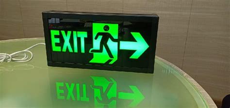 ILLUMAX Exit Signage Color RED GREEN At Best Price In Mumbai ID 3040208