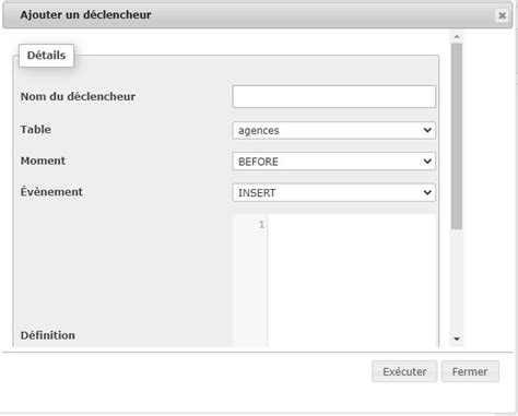 Créer Des Triggers Dans Mysql Apcpedagogie