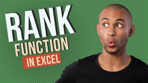 how to use rank function in excel a step by step guide exceltutorial
