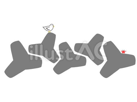 Free Vectors Tetrapod