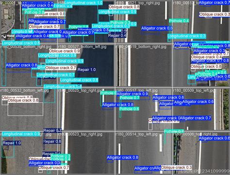 基于yolov11的路面裂缝检测数据集训练模型对比 路面裂缝检测模型 csdn博客