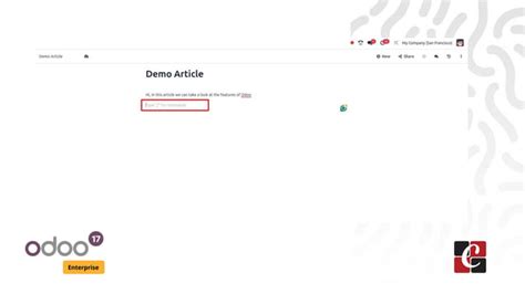 Properties Of Odoo 17 Knowledge Module Odoo 17 Pos Ppt