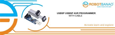 Avr Usb Programmer Usbasp Usbisp Isp For Atmel Atmega Attiny Microcontrollers