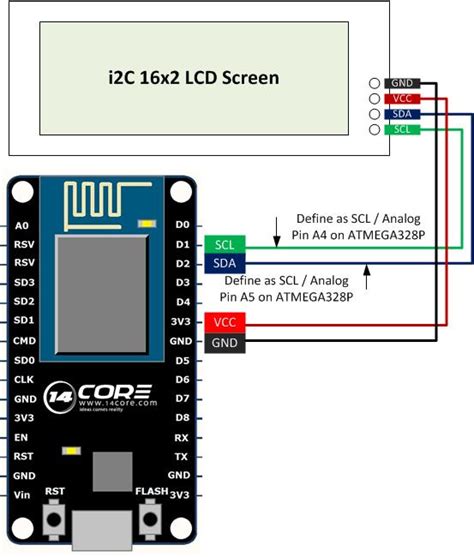 ¿como Conectar Nodemcu Con Arduino Mediante El Protocolo I2c