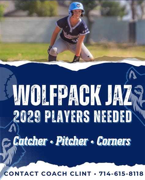 Watson Wolfpack Fastpitch