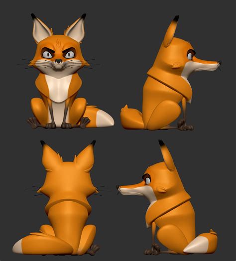 Fox Model Sheets