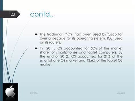 Mobile Operating System Ppt PPTX Operating Systems Computer Software And Applications