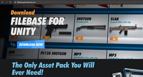 Game Assets Via Filebase Unity A Quick Guide About How To Introduce