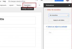 Panduan Penggunaan Layanan Google Google SLIDES Biro Teknologi Informasi