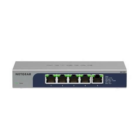 MS105 NETGEAR 5 Port Multi Gigabit 2 5G Ethernet Unmanaged Switch LAN Capable Grey At 3500