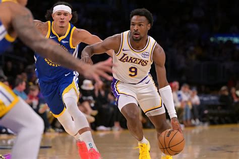How Many Points Did Bronny James Score Tonight Lakers Vs Warriors
