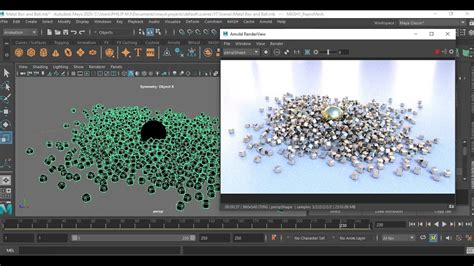 MAYA # VIDEO TUTORIAL # MASH DYNAMICS COLLUSION - YouTube