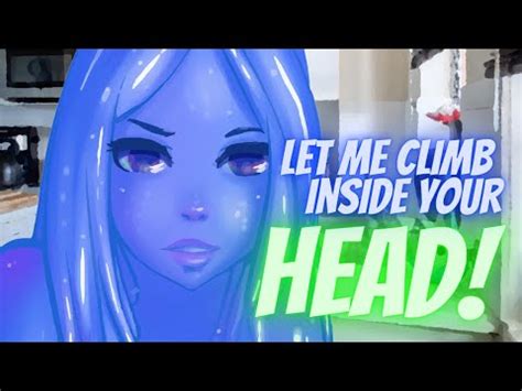 Blue Slime Monster Girl Crawls Around Your Skull Asmr Roleplay🥴part 4