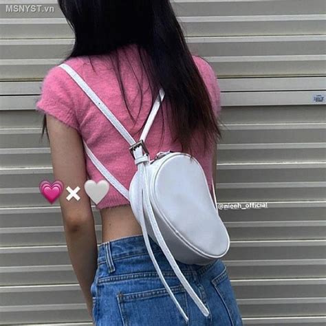 Yami Homemade Nieeh Kim Ji Soo Jisoo Same Style Shoulder Cross Body One