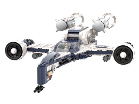Lego Moc Swift Muunilinst Dropship By Mirage Rebrickable Build
