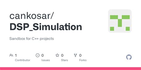 GitHub Cankosar DSP Simulation Sandbox For C Projects