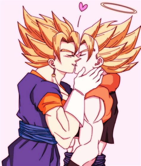 Vegito X Gogeta Hugs And Kisses~ Anime Dragon Ball Super Dragon