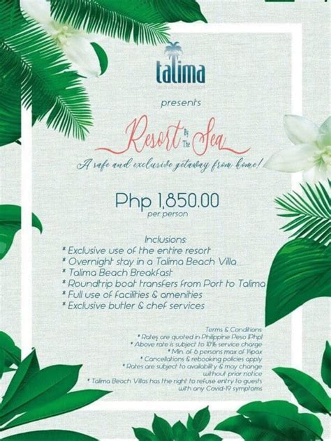 Talima Beach Tropical Hide Away In Olango Island