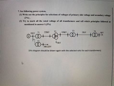 solved 7 see following power system 1 write out the