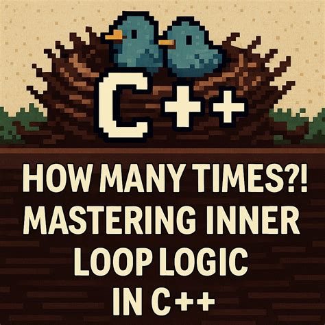 nested loops in c understanding the inner loop by shaun fulton
