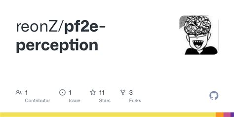 Pf E Perception CHANGELOG Md At Master ReonZ Pf E Perception GitHub