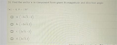 Solved Find The Unit Vector That Points In The Same Chegg