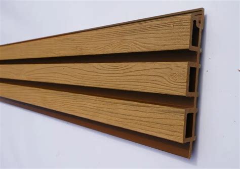 Slatted Cladding Wood Grain Teak Ultra Decking