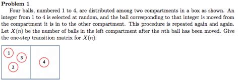 solved four balls numbered 1 to 4 are distributed among