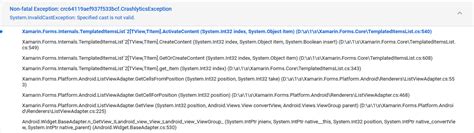 Bug Systeminvalidcastexception Specified Cast Is Not Valid At