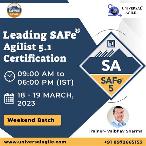 Universal Agile On Linkedin Engaging Safeagilist Workshops Employment Opportunities…