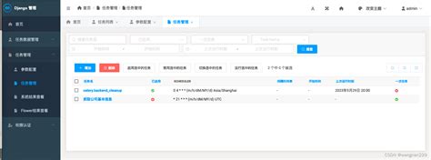 用python Django 快速撸一个 爬虫管理后台 Csdn博客