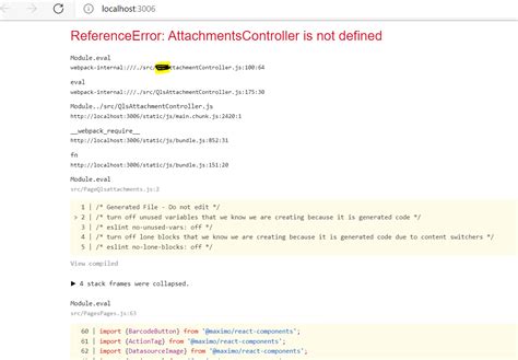 Suggestion On Resolve Controller Error Maximo Mobile For Eam