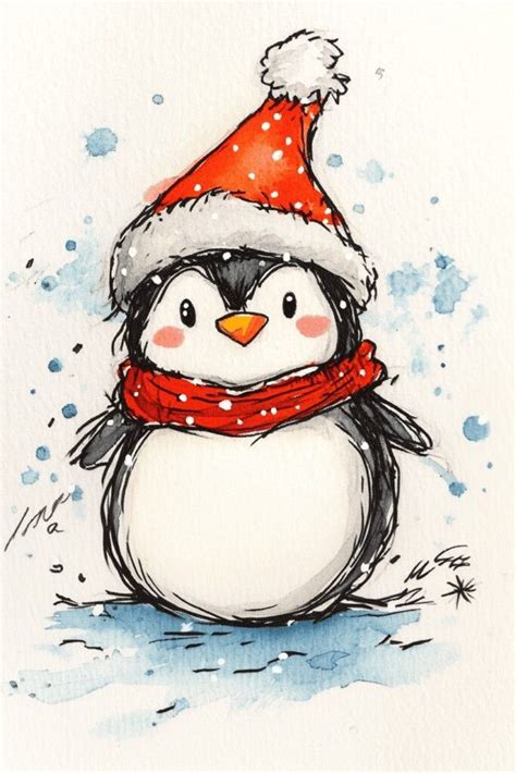 40 Cute Christmas Doodle Ideas You Will Adore Dessin De Noel Facile Dessin Noel Illustration