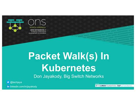 Packet Walks Inkubernetes V4 Ppt