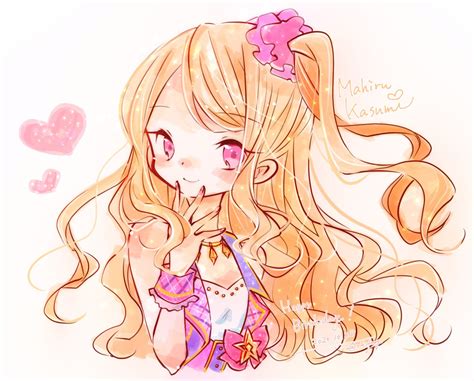 Kasumi Mahiru Mahiru Kasumi Aikatsu Stars Image By Rin Foxy Zerochan Anime