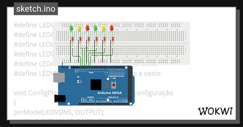 Semáforo Copy Wokwi Esp32 Stm32 Arduino Simulator