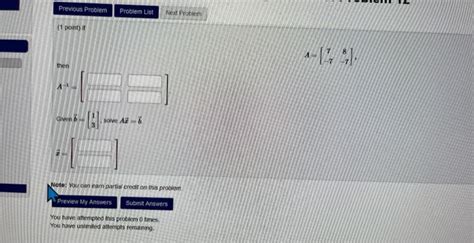 Solved Spring Chpt2 Inverses Elementary Matrices Problem 12