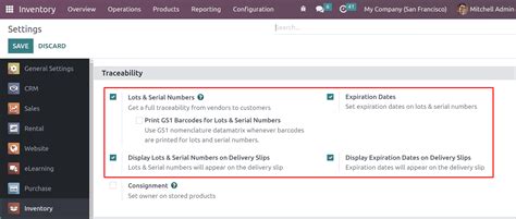 how to set up expiration dates for your product with odoo 16