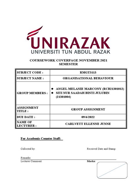 Group Assignment Report Pdf