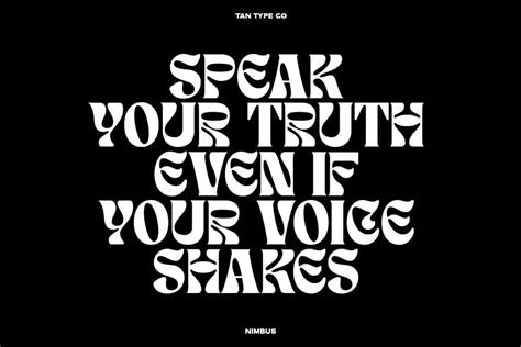 Tan Nimbus Typeface Upfonts