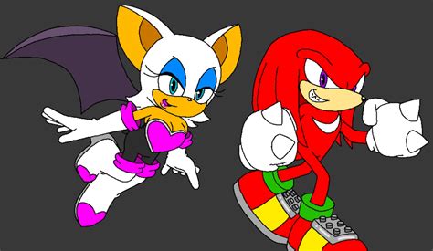Knuckle And Rouge Sonic Dream Team By Arlolovinsyt On Deviantart