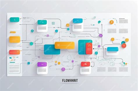 premium photo ux ui flowchart application development prototype