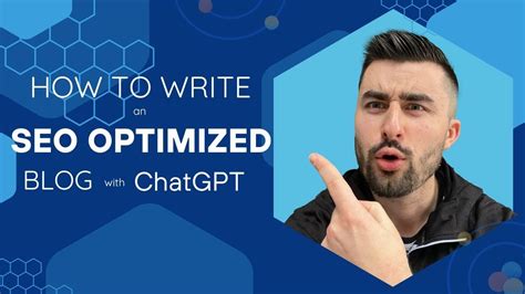 How to Write an SEO Optimized Blog with ChatGPT! - YouTube