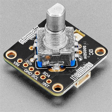 adafruit i2c stemma qt rotary encoder breakout with encoder stemma qt qwiic the pi hut