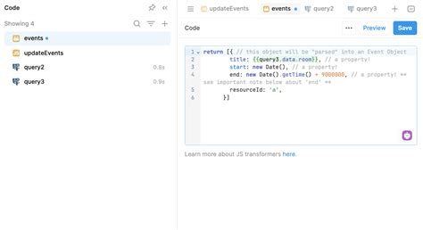 Im Trying To Use The Fullcalendar In Retool But Am Having Difficulties Mapping Values 💬