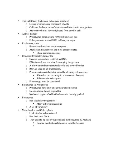 Chapter 1 Dr Siebler The Cell Theory Schwaan Schleiden Virchow O Living Organisms Are