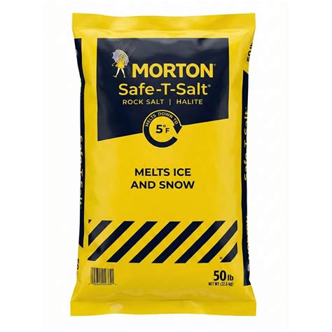 Morton Safe T Salt 50lb Bag Kentucky Cleaning Solutions Llc