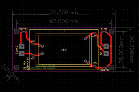 GitHub Microrobotics HLK MNT Universal Hi Link Power Module PCB