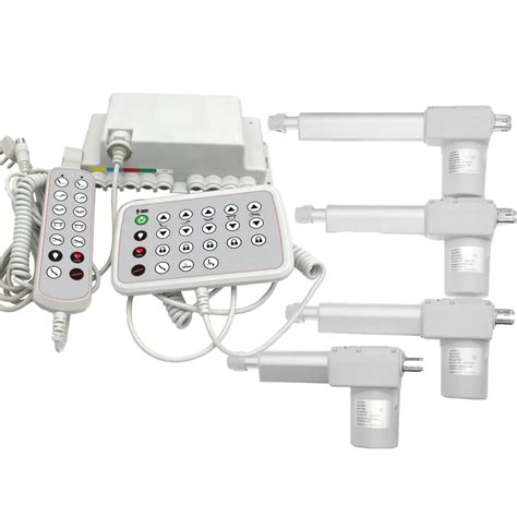 Wired Linear Actuator Control Box Lifting Bed Remote Controller With Nurse Panel Controls 1 4pcs