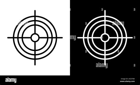 Precision Icon Collection For Web Ui Mobile Apps Precision Sign Symbol Stock Vector Image